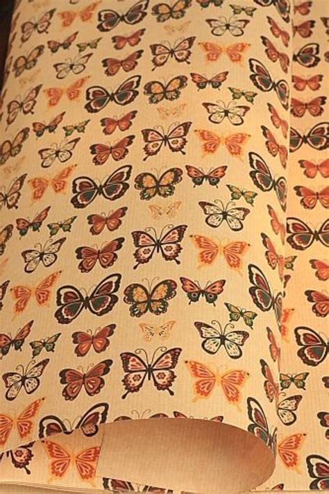 Inpakpapier Vlinders Kraft Meerleuks