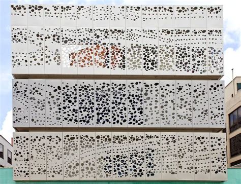 High Tech Patterning 10 Façades With Laser Cut Perforations