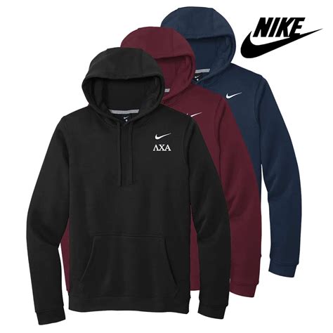 Lambda Chi Nike Embroidered Hoodie Campus Classics