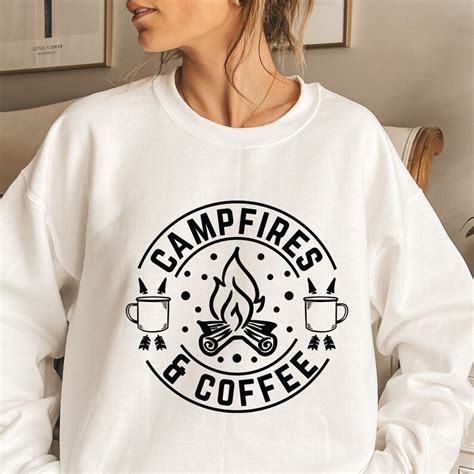 Campfire Coffee Sublimation Camping Png Coffee Png Camping Life Png