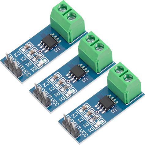 Buy Azdelivery 3 X Acs712 5a Range Current Sensor Measuring Module