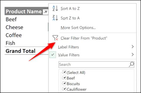 pivot table filter in excel goskills