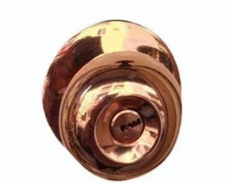 Golden 4inch Brass Round Door Lock At ₹ 600 In Hyderabad Id 2856475430491