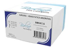 Surgibio Hemostático Absorvível Bioline Fios Cirúrgicos