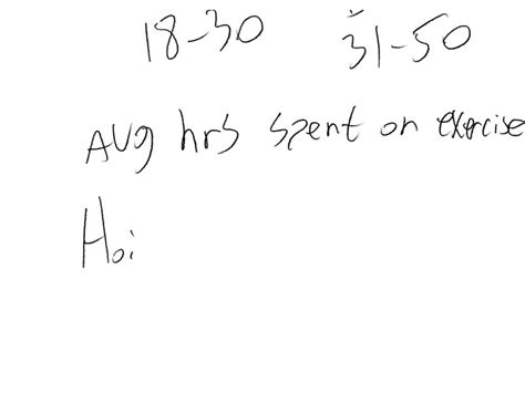 Solved Write Hypotheses Using Appropriate Variables For A Two Sample T Test And Conduct The