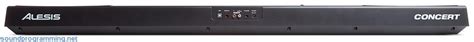 Alesis Concert Sound Programming