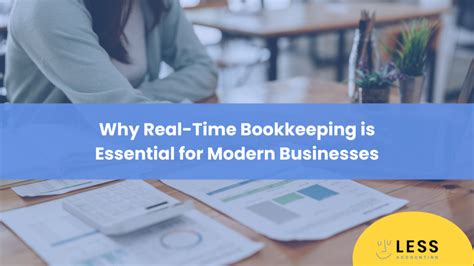 Why Real Time Bookkeeping Is Essential For Modern Businesses