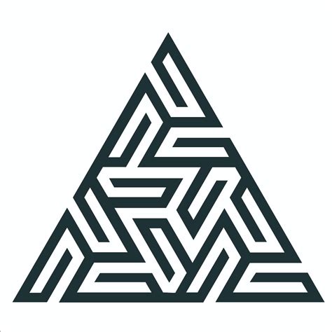 Jual Abstract Triangle Wall Decor Hiasan Dinding Abstrak Segitiga