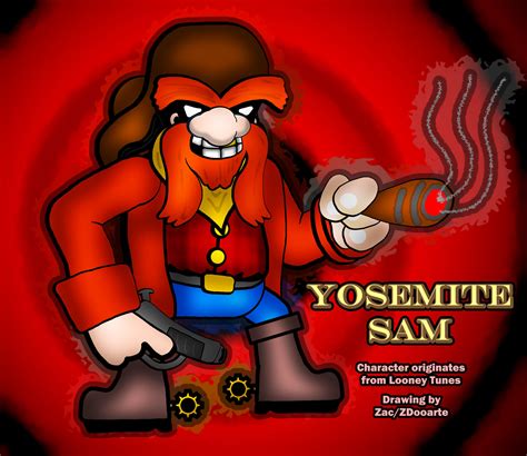 Drawing Yosemite Sam By Zdooarte On Deviantart