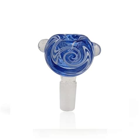 Honeybee Herb Glass Flower Bowl Fb 10 Blue 14mm Male