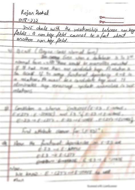 Solution Normalization Assignment Studypool