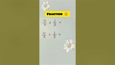 Fraction Trick 🧐 Ll Basic Maths Basicmathematics Viralvideo