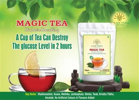 Magic Tea 100gms Diabetic Decoding A Cup Of Tea Can Destroy The