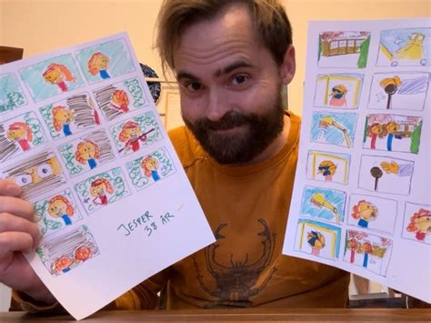 Jeg Tegner Ikke Godt Men Jeg Tegner Godt Nok Til Et Storyboard