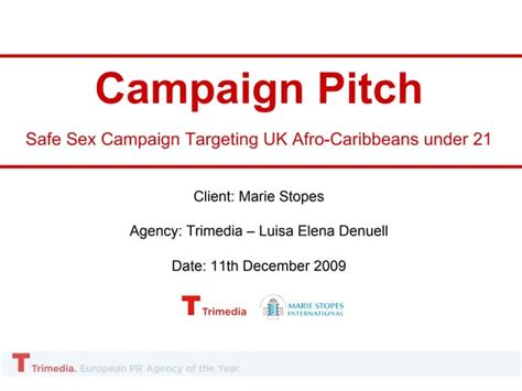 Marie Stopes Individual Assignment Ppt