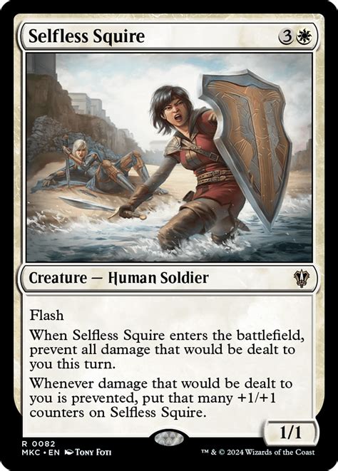 Selfless Squire Mkc 082 Edh Magic