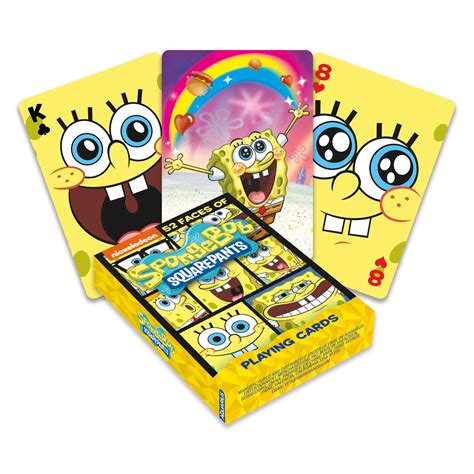 Buy Spongebob Faces Playing Cards Mydeal Australia