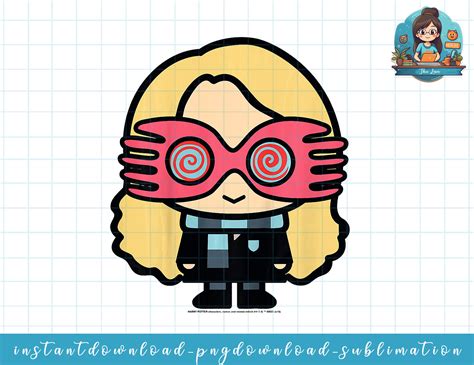 Luna Lovegood Glasses Printout Luna Lovegood Glasses Metal Prints For