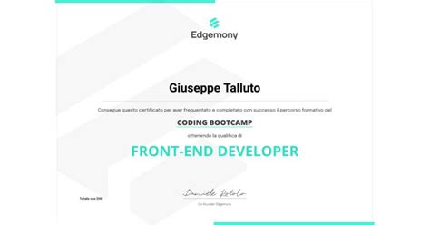 Giuseppe Talluto On Linkedin Coding Bootcamp • Giuseppe Talluto