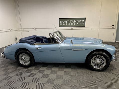 1964 Austin Healey 3000 Mk3 Ph2 Bj 8 Healey Blue With Navy Blue Trim