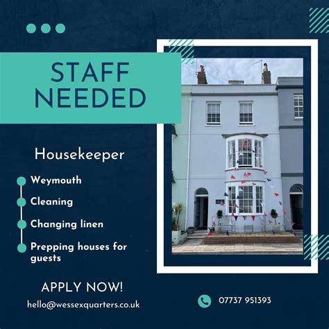 Liam Grover On Linkedin Weymouthdorset Weymouthandportland Housekeeper Housekeeping…