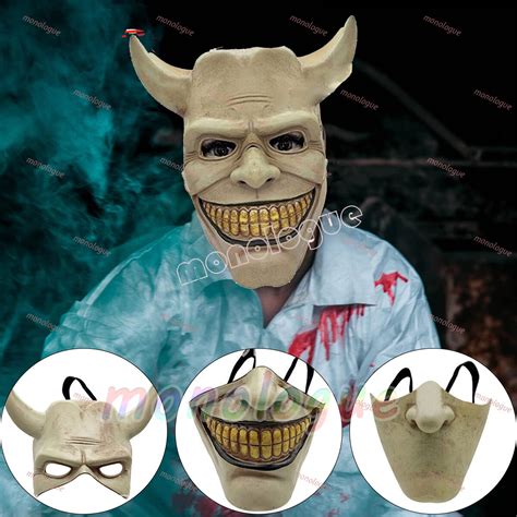 Halloween Cosplay The Black Phone Costume Mask The Grabber Mask Horror