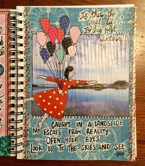 Great Song Lyrics Journal Art Journal Page By Leanne Wargowsky Art