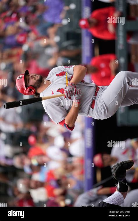 St Louis Cardinals Right Fielder Alec Burleson 41 In The First