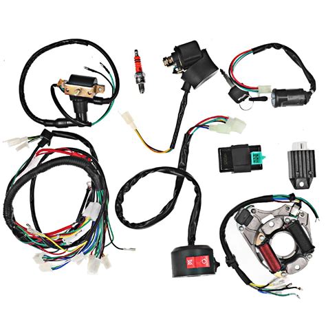 Mini Bat 110cc Chinese Atv Parts Pro Bat Ignition Coil Starter Solenoid