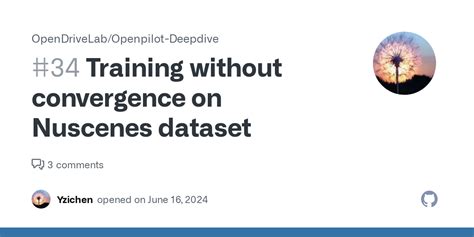 Training Without Convergence On Nuscenes Dataset Issue OpenDriveLab Openpilot Deepdive