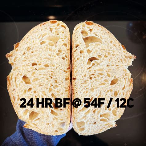 Experiment 24 Hour Bulk Fermentation Using A Cold Proofer The