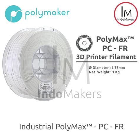 Polymaker Polymax™ Pc Fr 3d Printer Polycarbonate Filament Lazada Indonesia