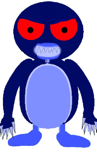 Giga Creepypasta Blue Evil Emerald Pingu By Flowey2010 On Deviantart