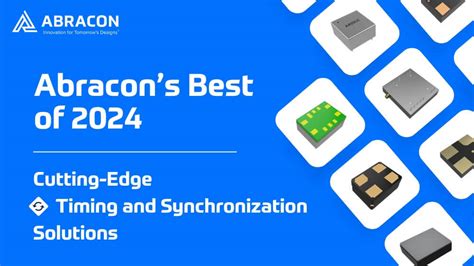 Abracon Abracons Best Of Cutting Edge Timing And