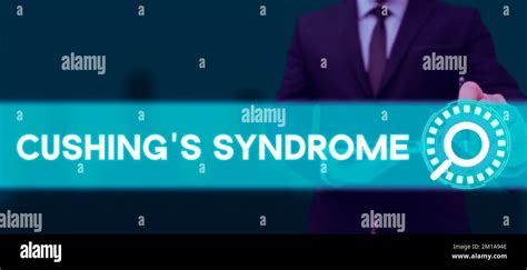 Conceptual Display Cushings Syndrome Business Showcase A Disorder Caused By Corticosteroid