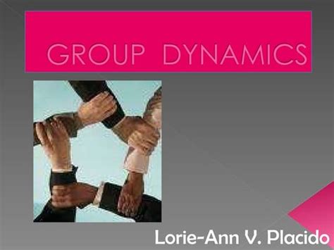 Group Dynamics Pdf Science