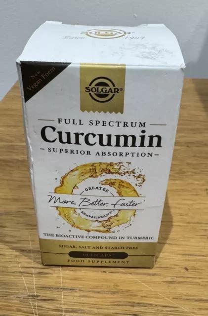 Solgar Full Spectrum Curcumin Softgels Pack Of 30 £1700 Picclick Uk