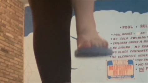 Giantess Cali Crushes A Tiny At The Pool Giantess Cali Productions