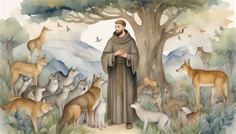Saint Francis Of Assisi Is The Patron Saint Of Projects Linguistics
