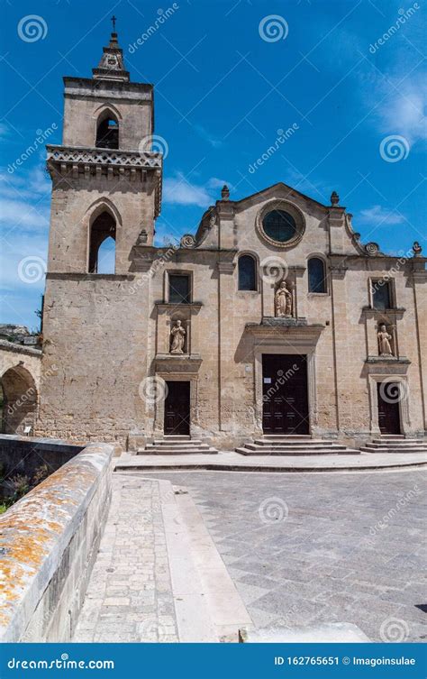 Italy Matera Sasso Caveoso Church Of San Pietro Caveoso 13th