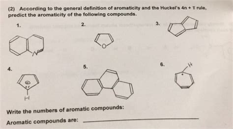 Solved According To The General Definition Of Aromaticity