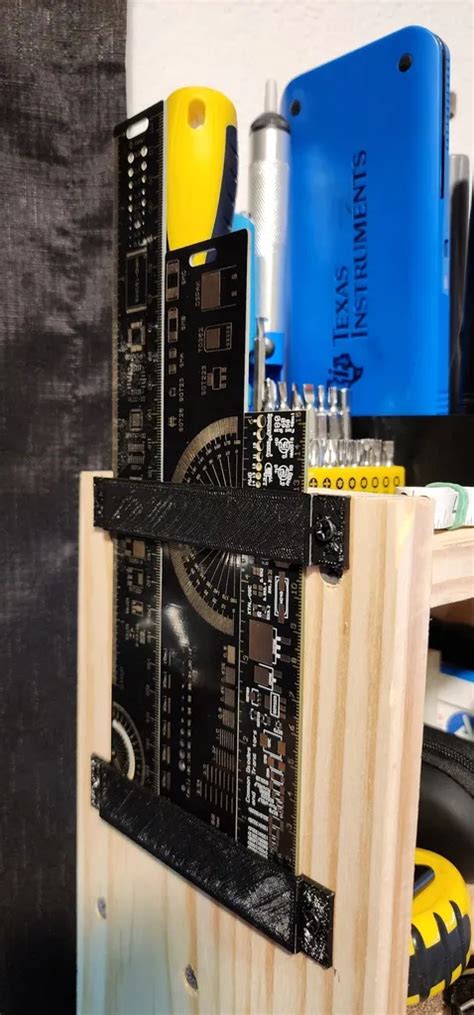 Pcb Ruler Mounting Brackets By Swboos21 Makerworld