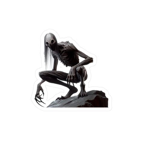 Folklore The Rake Sticker Unique Monster Collectable T Mystical