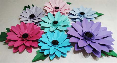 Kit 7 Flores Gigantes Gérberas Elo7 Produtos Especiais