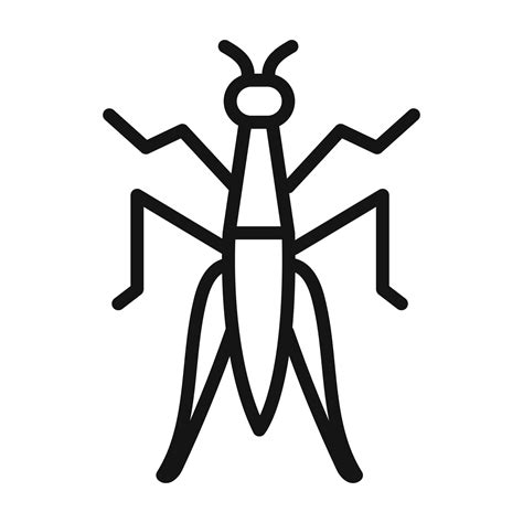 Grasshopper Icon Mark In Filled Style 47628249 Vector Art At Vecteezy