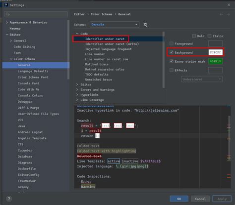 Highlighting Of Matching Selected Text IDEs Support IntelliJ Platform JetBrains