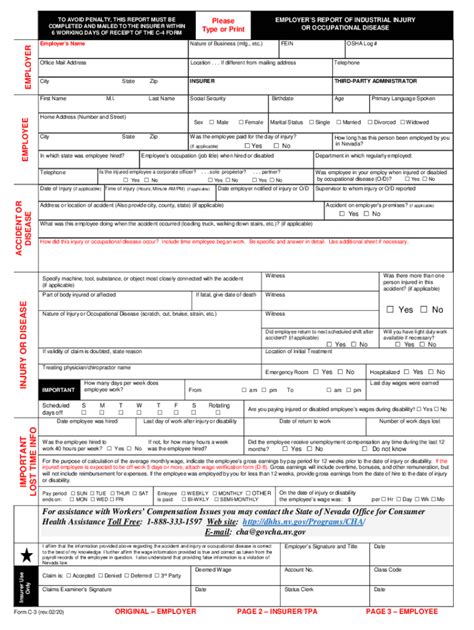 2020 2026 Nv Form C 3 Fill Online Printable Fillable Blank Pdffiller