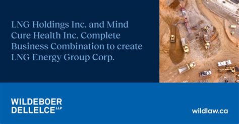 Hannah Dodick On Linkedin Lng Holdings Inc And Mind Cure Health Inc