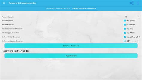 Password Strength Checker Password Generator App On Amazon Appstore