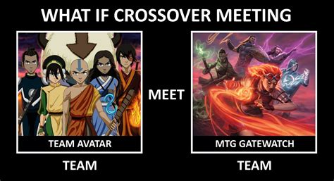 What If Team Avatar Meet Mtg Gatewatch Team By Screwbattle On Deviantart